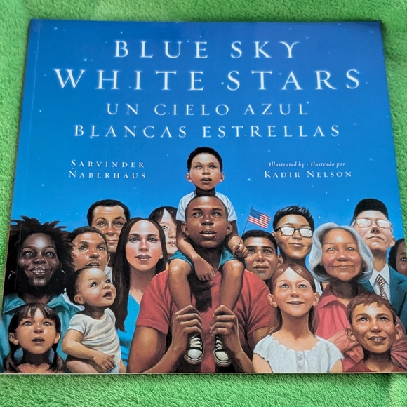 Toys | Blue Sky White Stars By Sarvinder Naberhaus English And Spanish ...